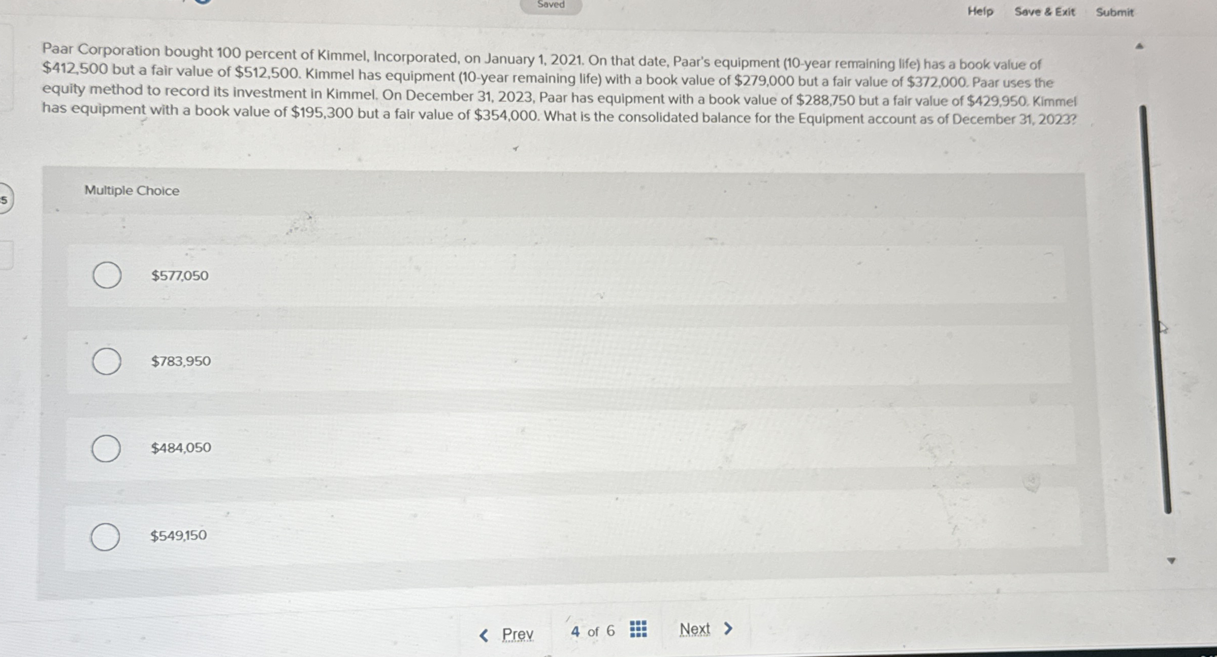 Solved HelpSove & ExitSubmitPaar Corporation bought 100 | Chegg.com