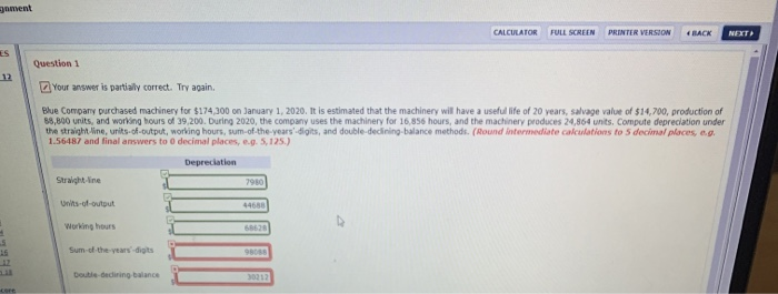 Solved sonvent CALCULATOR FULL SCREEN PRINTER VERSION HACK | Chegg.com