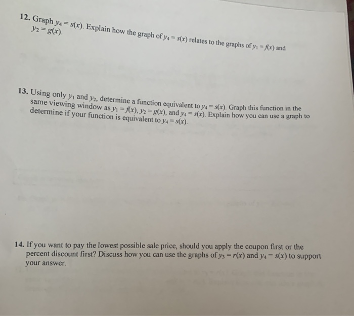 Solved Successive Discounts Composition of functions | Chegg.com