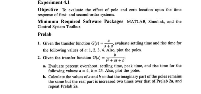 Solved Experiment 4 1 Objective To Evaluate The Effect Of