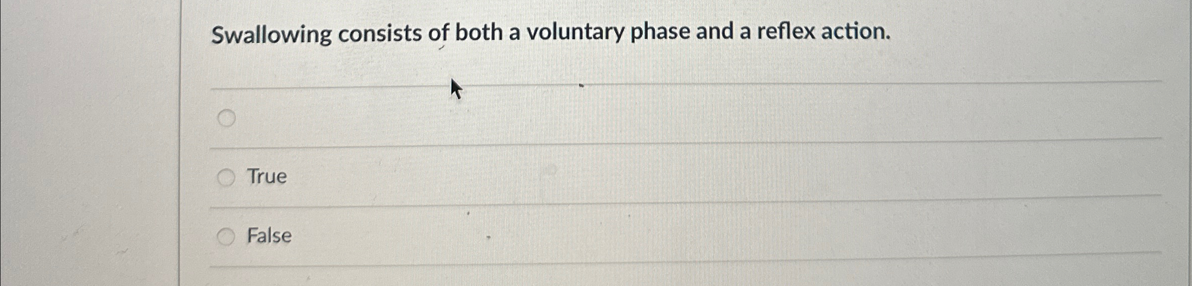 Solved Swallowing consists of both a voluntary phase and a | Chegg.com