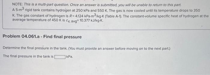 Solved NOTE: This is a multi-part question. Once an answer | Chegg.com