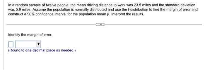 Solved A) Identify the margin of error(?) Dollars(Round to | Chegg.com