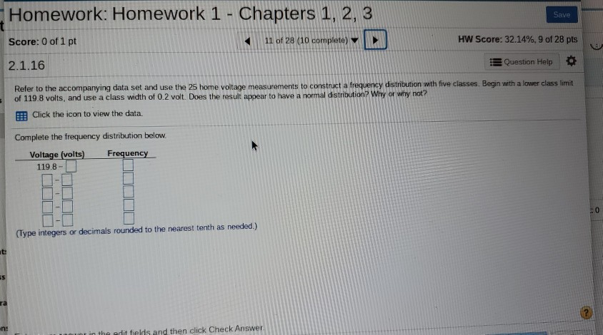 Solved ut Homework: Homework 1 - Chapters 1, 2, 3 Save | Chegg.com