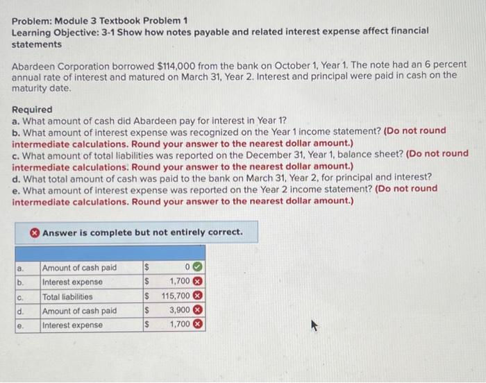 Solved Problem: Module 3 Textbook Problem 1 Learning | Chegg.com