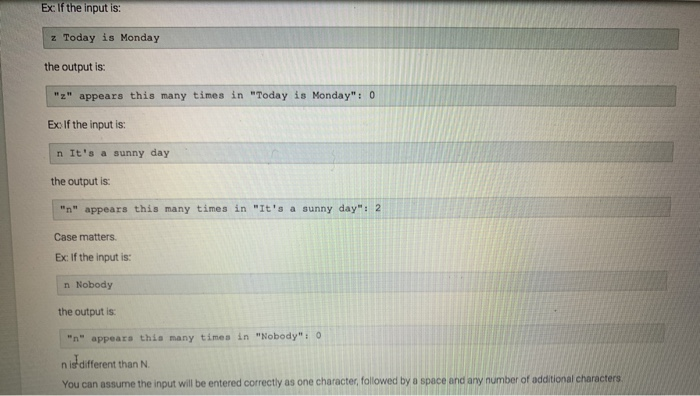 Solved 16.22 LAB 8B: Count Characters Overview Practice | Chegg.com