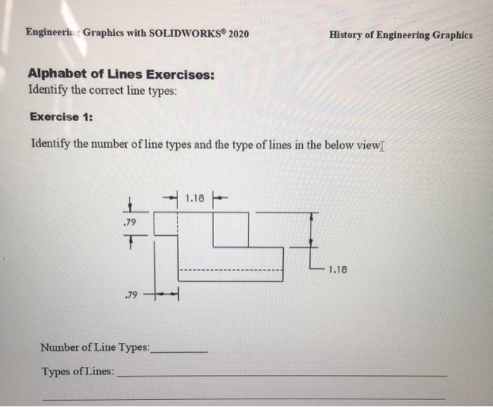 Solved Engineerin Graphics with SOLIDWORKS® 2020 History of | Chegg.com