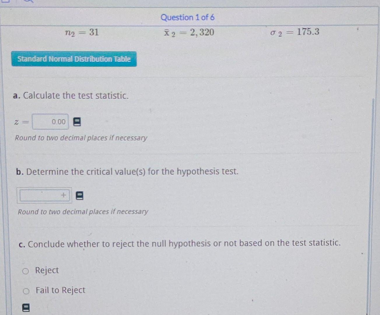 Solved Conduct the stated hypothesis test for μ1−μ2. Assume | Chegg.com