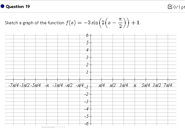 Solved Question 19Sketch a graph of the function | Chegg.com