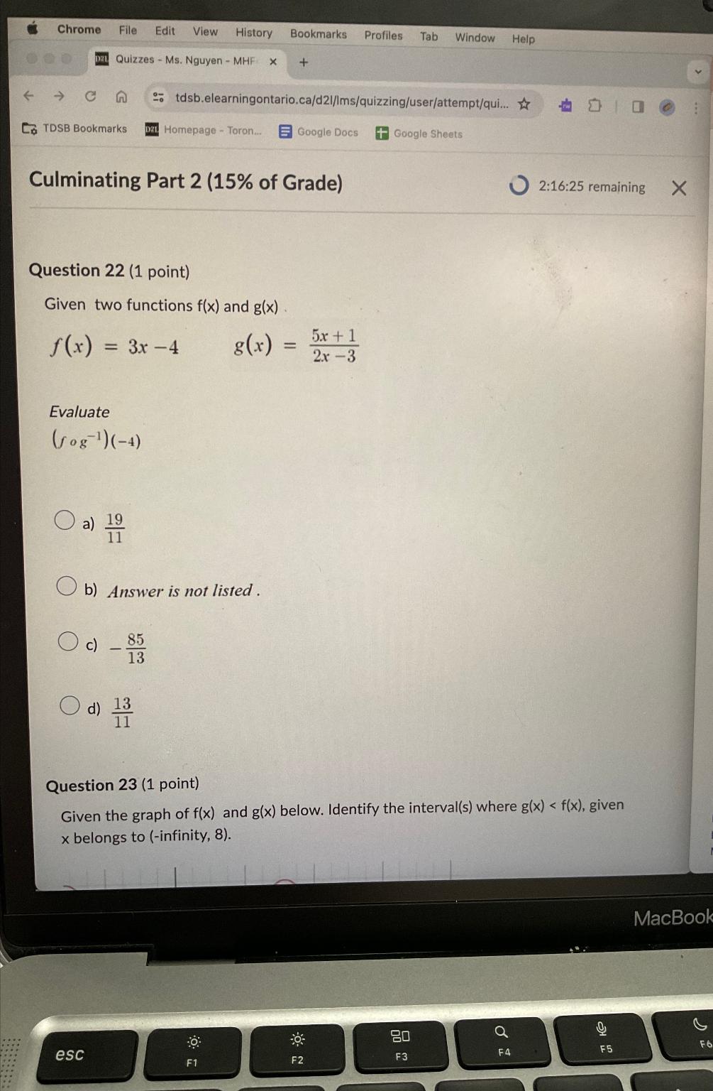 Solved TDSB BookmarksHomepage - ﻿Toron.Google DocsGoogle | Chegg.com