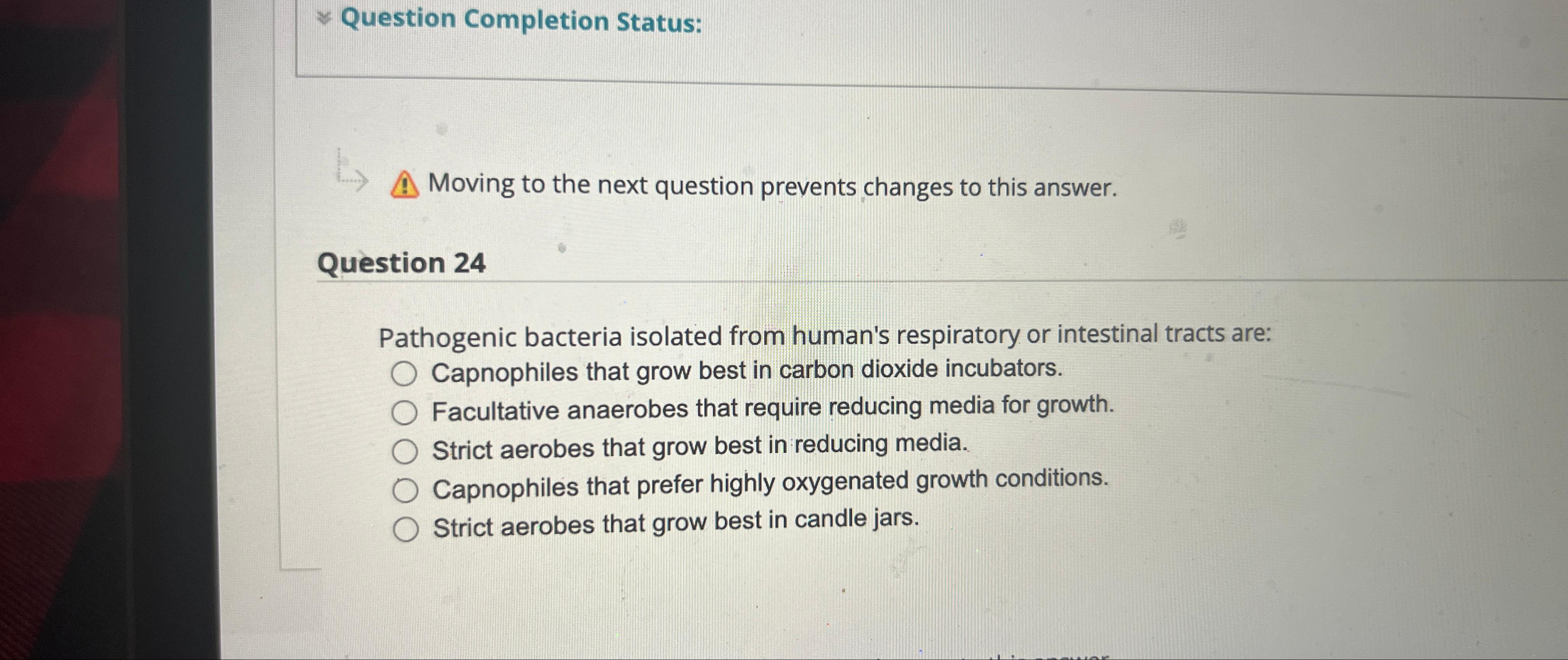 Solved Question Completion Status:Moving to the next | Chegg.com