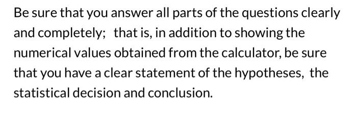 Solved This Assignment Covers Two Sample Hypothesis Tests 6354