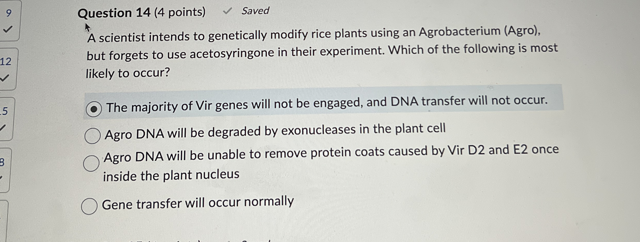 Solved Question 14 (4 points)SavedA scientist intends to | Chegg.com Solved Question 14 (4 points)SavedA scientist intends to | Chegg.com