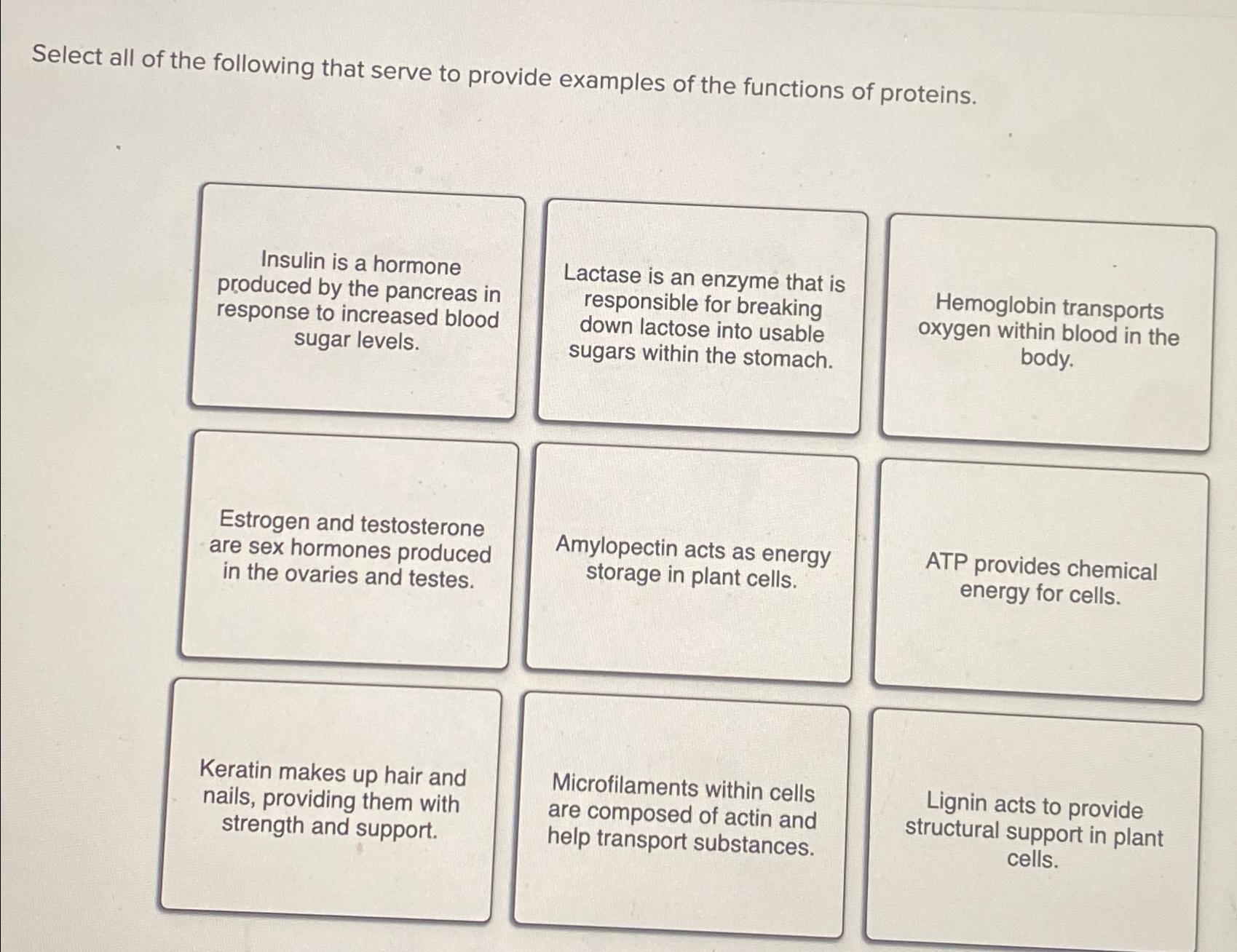 Solved Select all of the following that serve to provide | Chegg.com