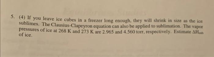 Solved Im not sure how this compares to Hvap, is it the same | Chegg.com