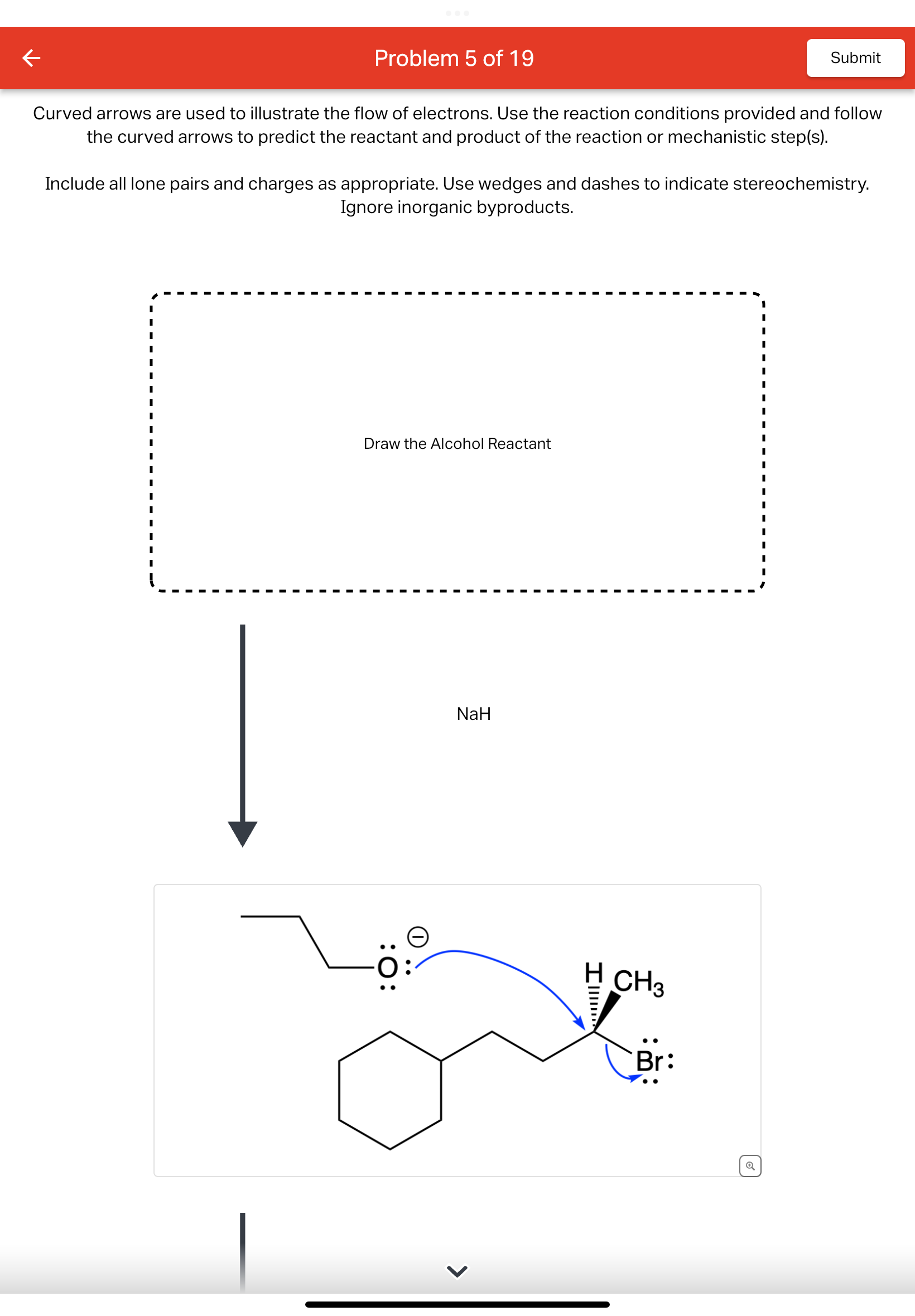 Solved Curved arrows are used to illustrate the flow of | Chegg.com