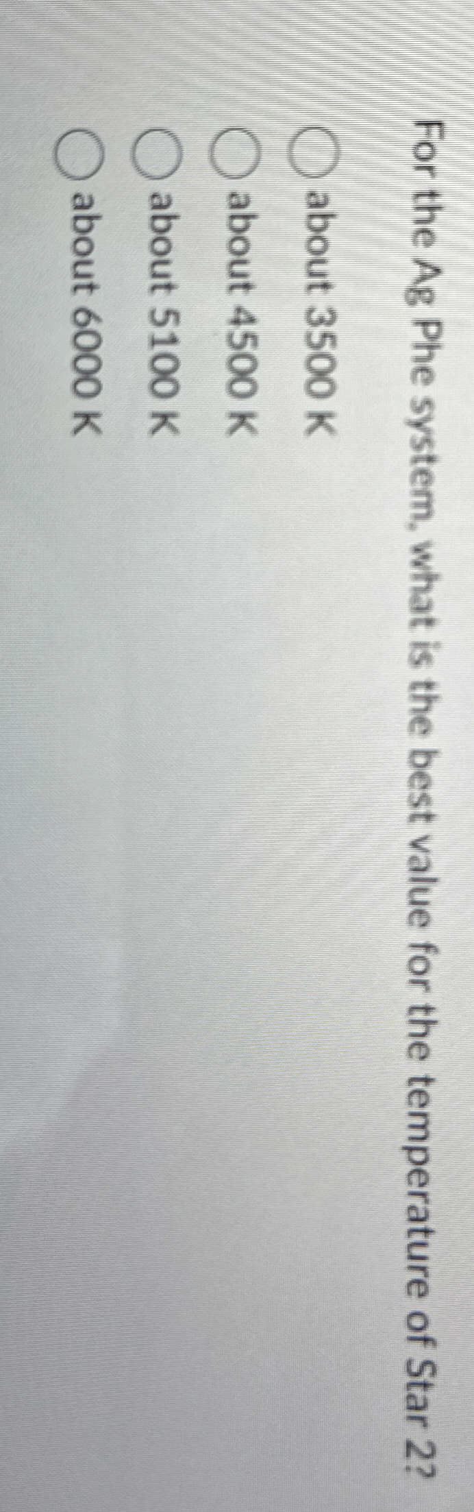 Solved For the Ag Phe system, what is the best value for the | Chegg.com