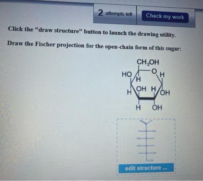 Solved 2 attempts left Check my work Click the "draw | Chegg.com
