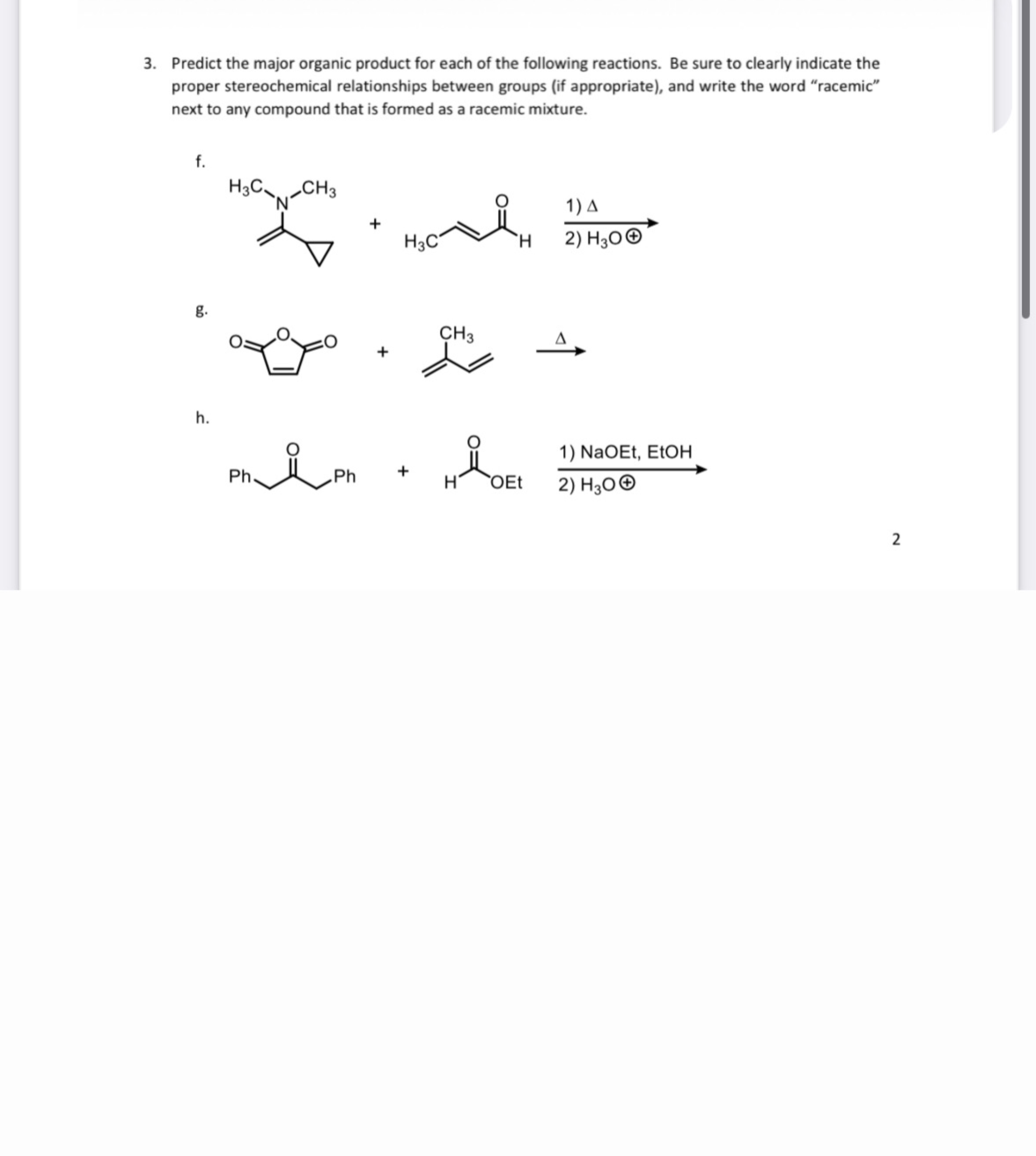 Solved DRAW IT! ﻿Predict the major organic product for each | Chegg.com