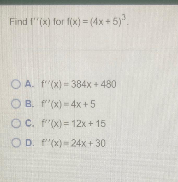 Solved Find fx(4,−7) when f(x,y)=7x2−9xy. A. 7 B. −7 C. −140 | Chegg.com