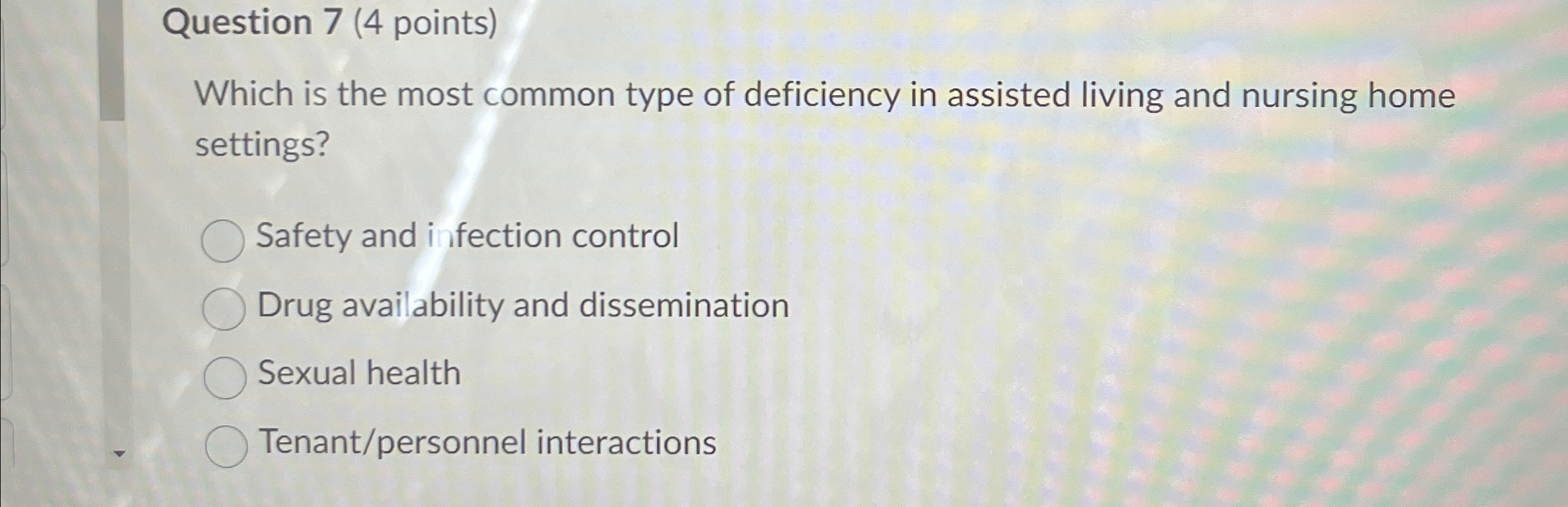 Solved Question 7 (4 ﻿points)Which is the most common type | Chegg.com