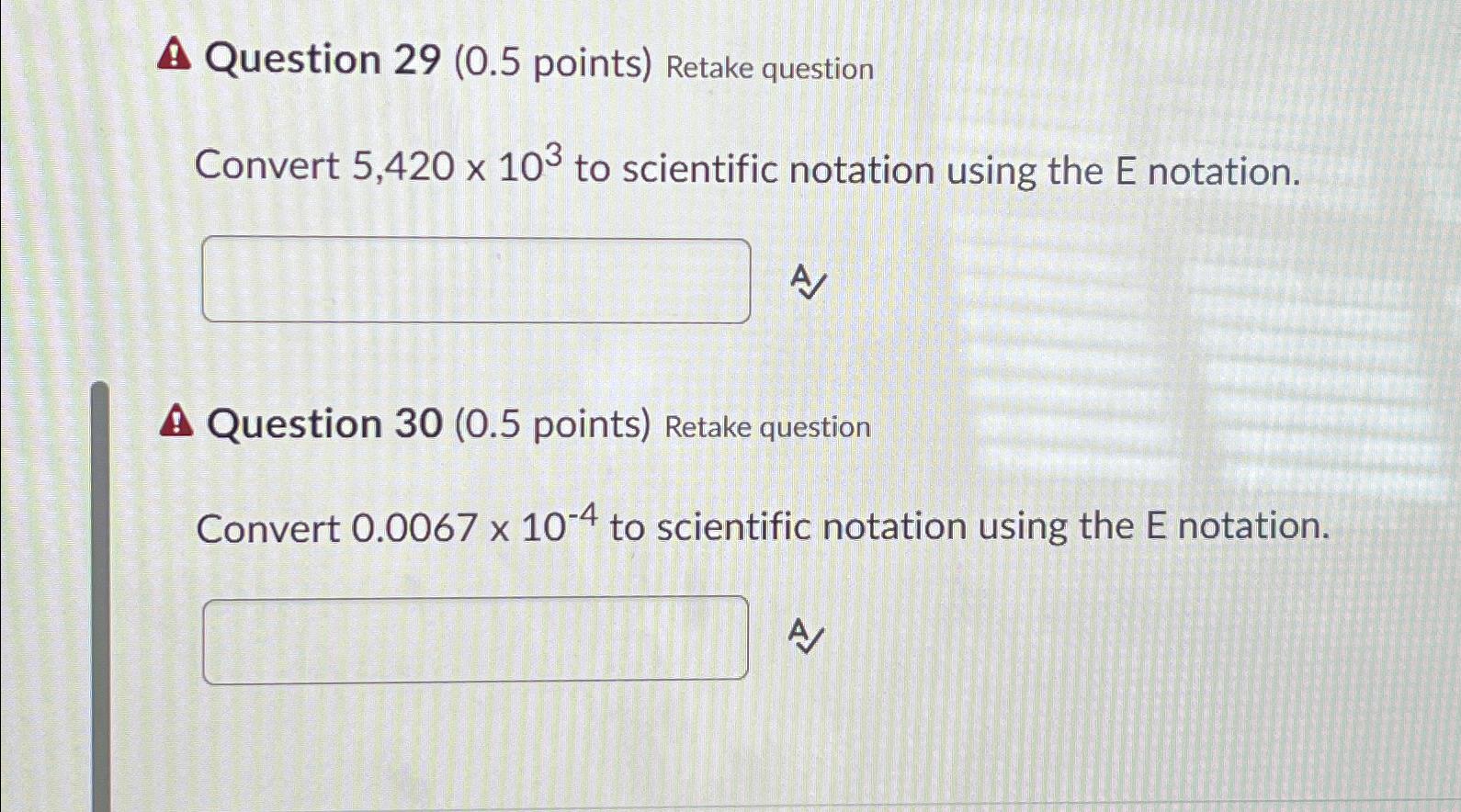Solved A Question 29 (0.5 points) Retake questionConvert | Chegg.com Solved A Question 29 (0.5 points) Retake questionConvert | Chegg.com
