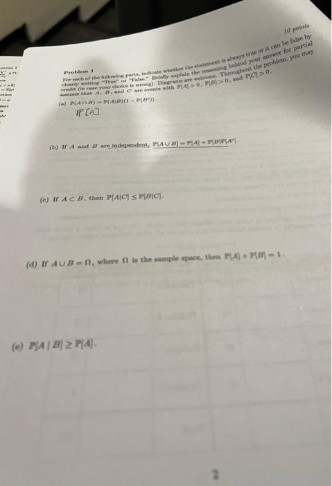 Solved Hi, I need help with this Probability question. | Chegg.com