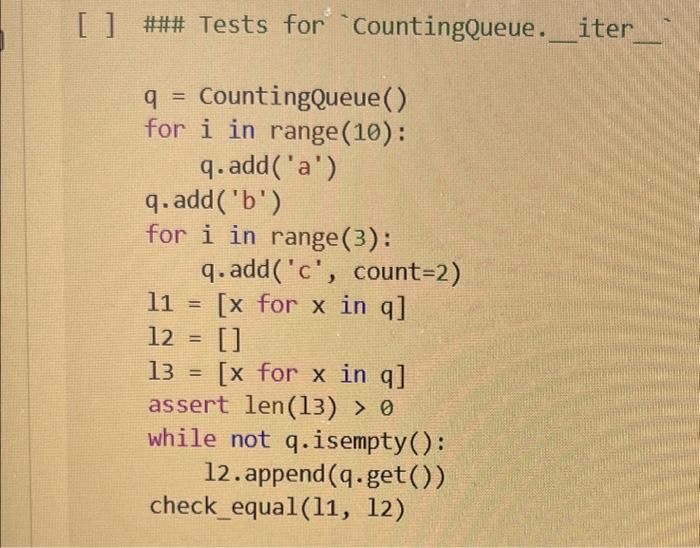 Solved Question 2 Implement The Iter Method We Would 