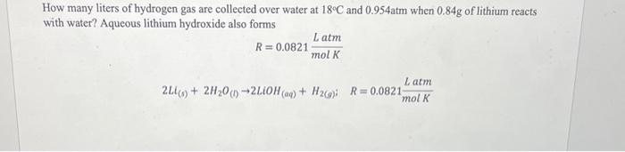 Solved Consider the following reaction: | Chegg.com