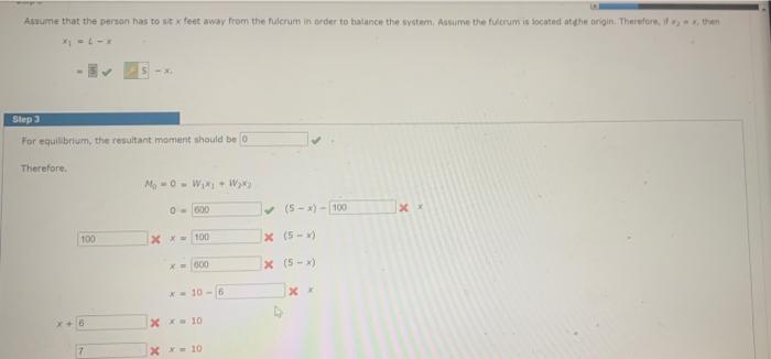 Solved Consider a beam of length L with a fulcrum feet from | Chegg.com