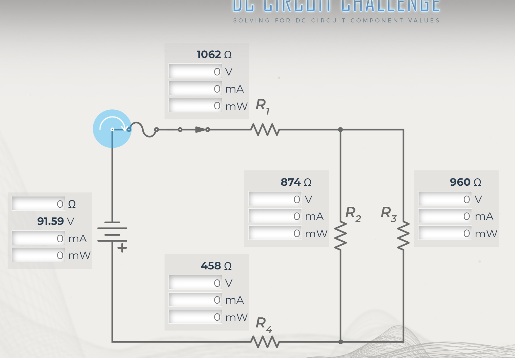 Solved Complete this Compound circuit with equations or | Chegg.com