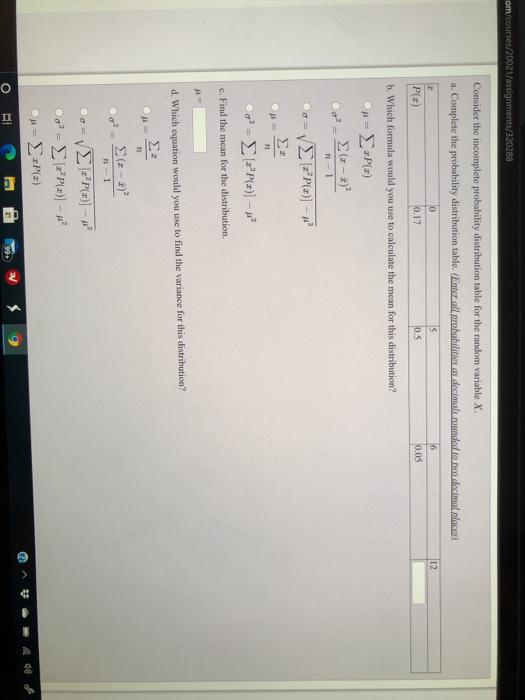 om course/2002/assignments/320288 Consider the | Chegg.com
