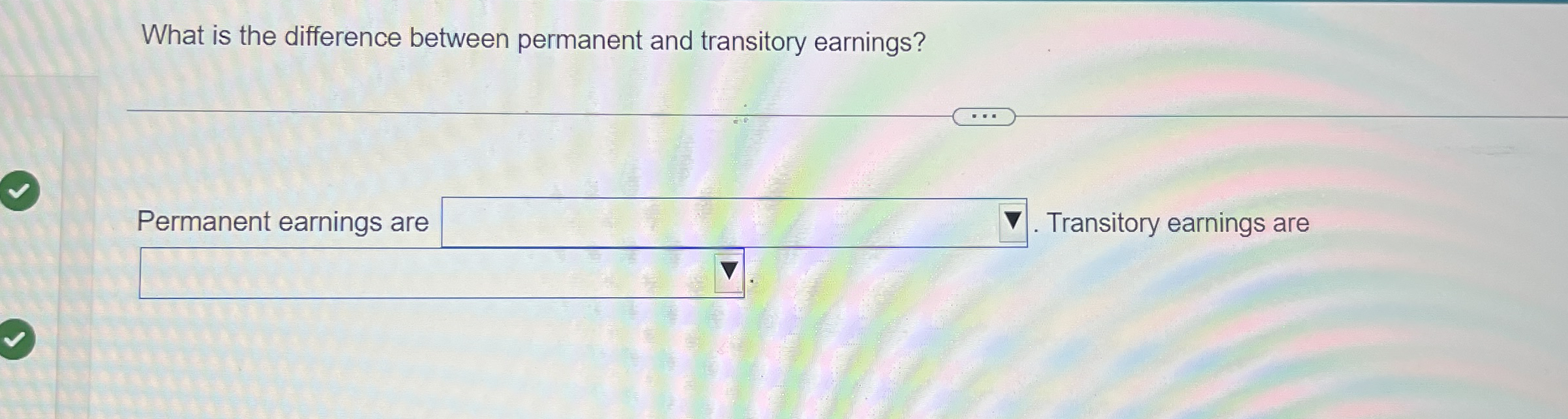 Solved What is the difference between permanent and | Chegg.com