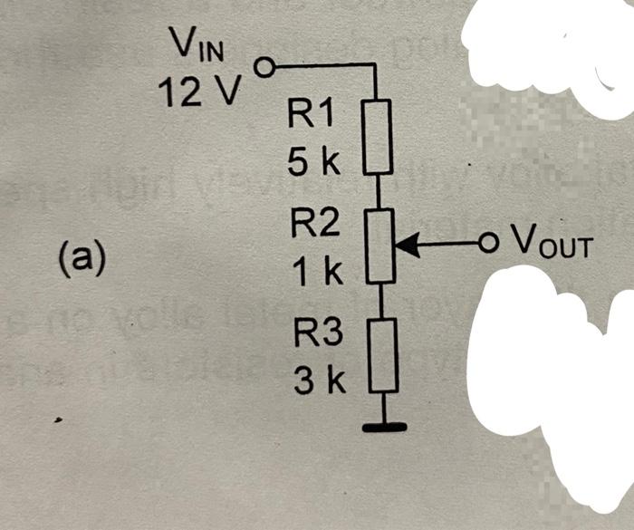 Solved calculate the rangr of voltages you can obtain from | Chegg.com