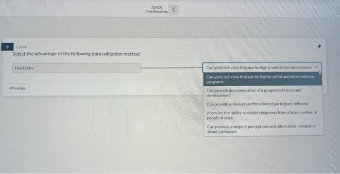 I poire Select the advantage of the following data | Chegg.com