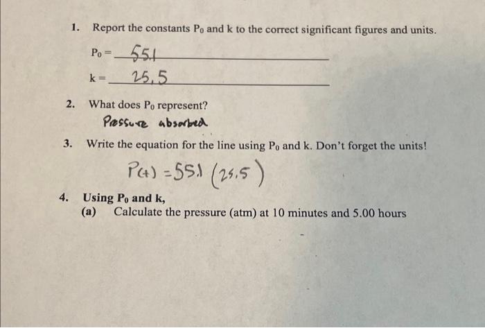 Solved Graphs 1 \& 2: Exponential Functions. Table 1 gives | Chegg.com