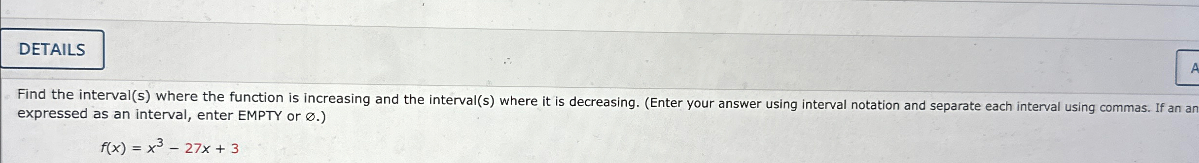 Solved Find the interval(s) ﻿where the function is | Chegg.com