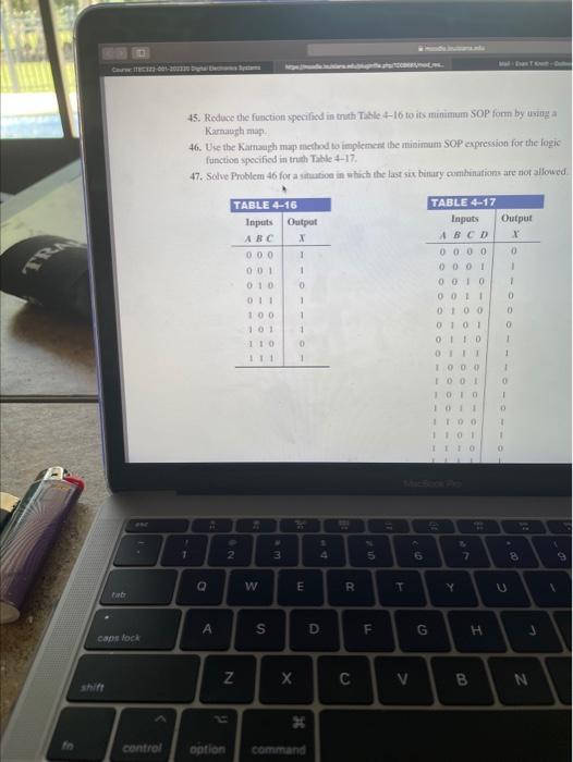 Solved 50 For The Function Specified In Table 4 16