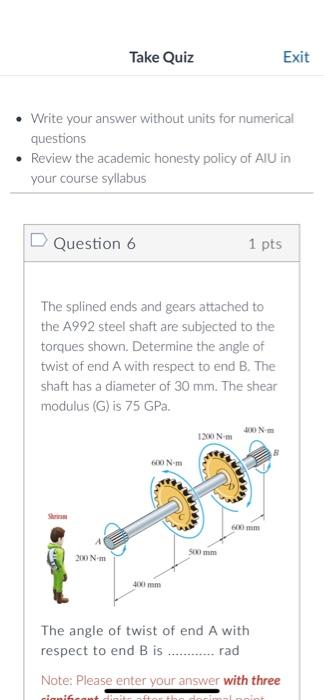 Solved - Write your answer without units for numerical | Chegg.com