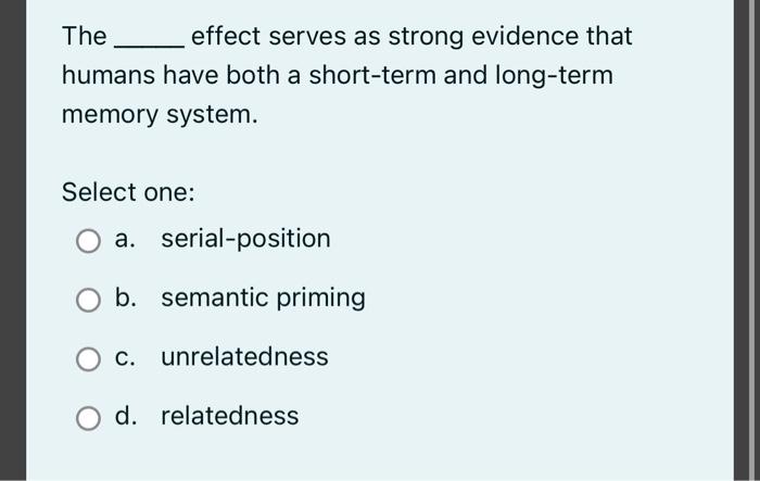 Solved "Defining Feature" is most associated with... Select | Chegg.com
