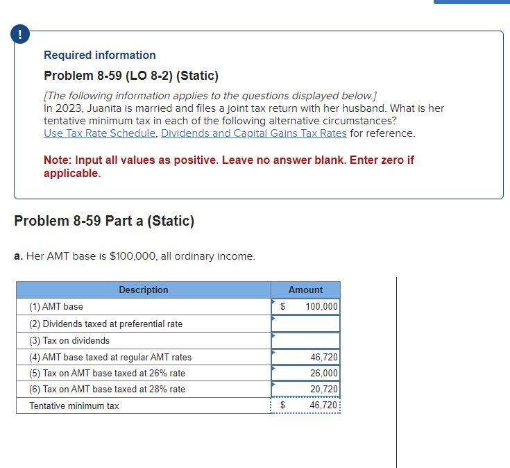 Solved Please helpRequired informationProblem 8-59 (LO | Chegg.com Solved Please helpRequired informationProblem 8-59 (LO | Chegg.com
