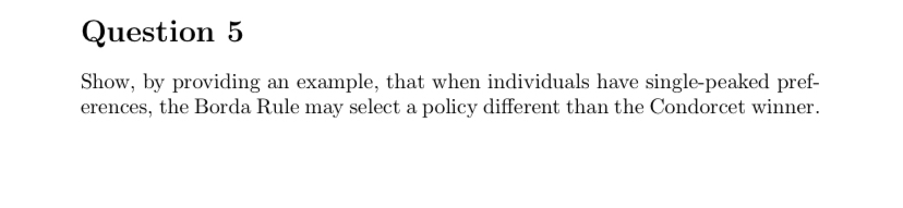 Solved Question 5Show, by providing an example, that when | Chegg.com