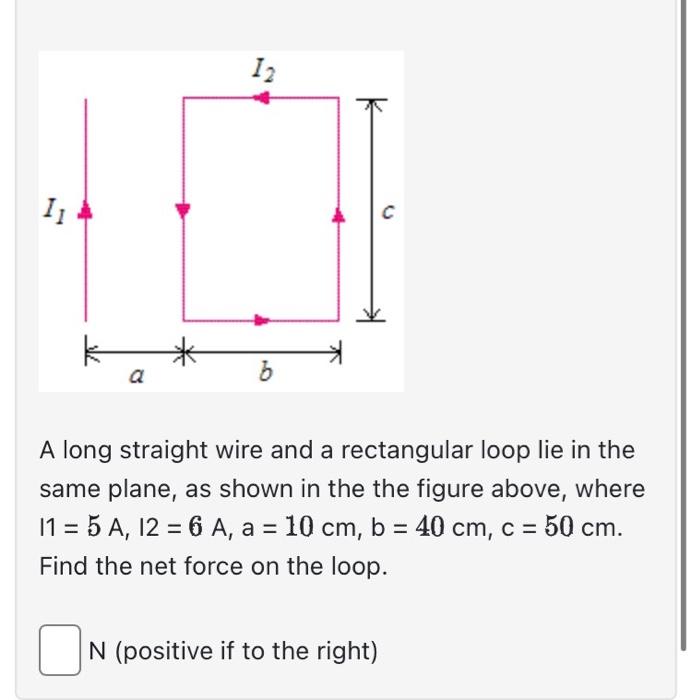 Solved A long straight wire and a rectangular loop lie in | Chegg.com