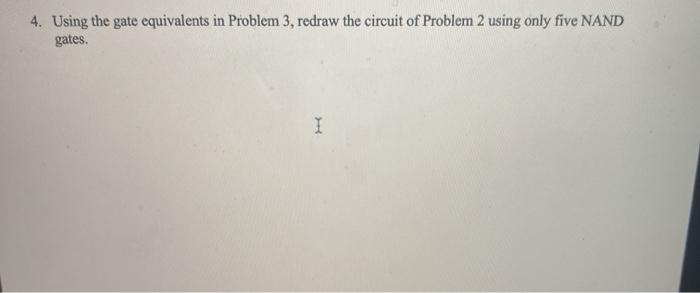 Solved Pre-Lab Exercise 1. Write the Boolean expression for | Chegg.com