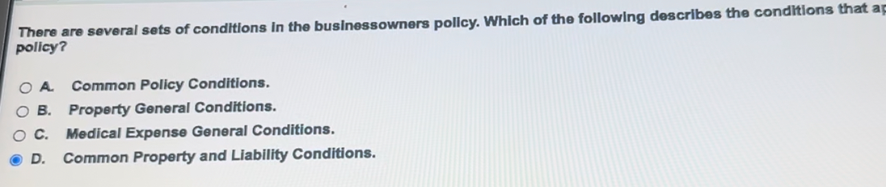 Solved There are several sets of conditions in the | Chegg.com