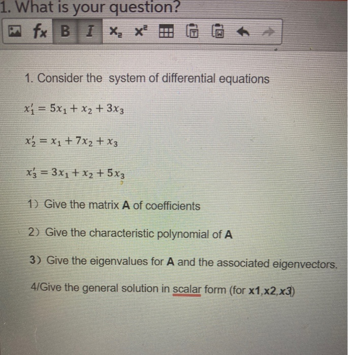 Solved 1 What Is Your Question Fx B 1 X X G G 1 Consider 8638