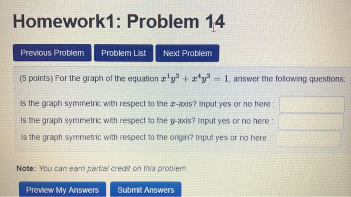 Solved Homework1: Problem 14 Previous Problem Problem List | Chegg.com