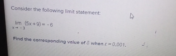 Solved Consider the following limit | Chegg.com