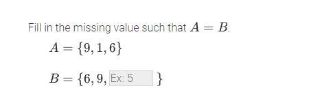 Solved Fill in the missing value such that .Fill in the | Chegg.com