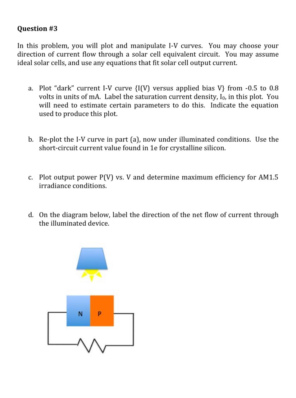 Solved Question #3In this problem, you will plot and | Chegg.com